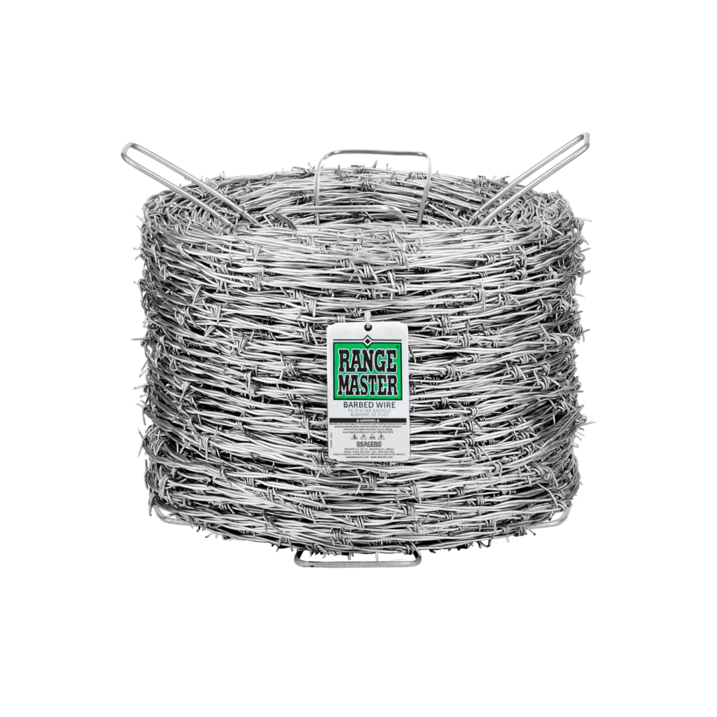 12.5 ga 2 point 5" Class 1 Rangemaster Barbed Wire - San Antonio Steel ...
